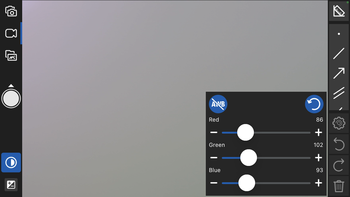 Spectman for iOS/Android操作説明 | WRAYMER顕微鏡 テクニカルサポート