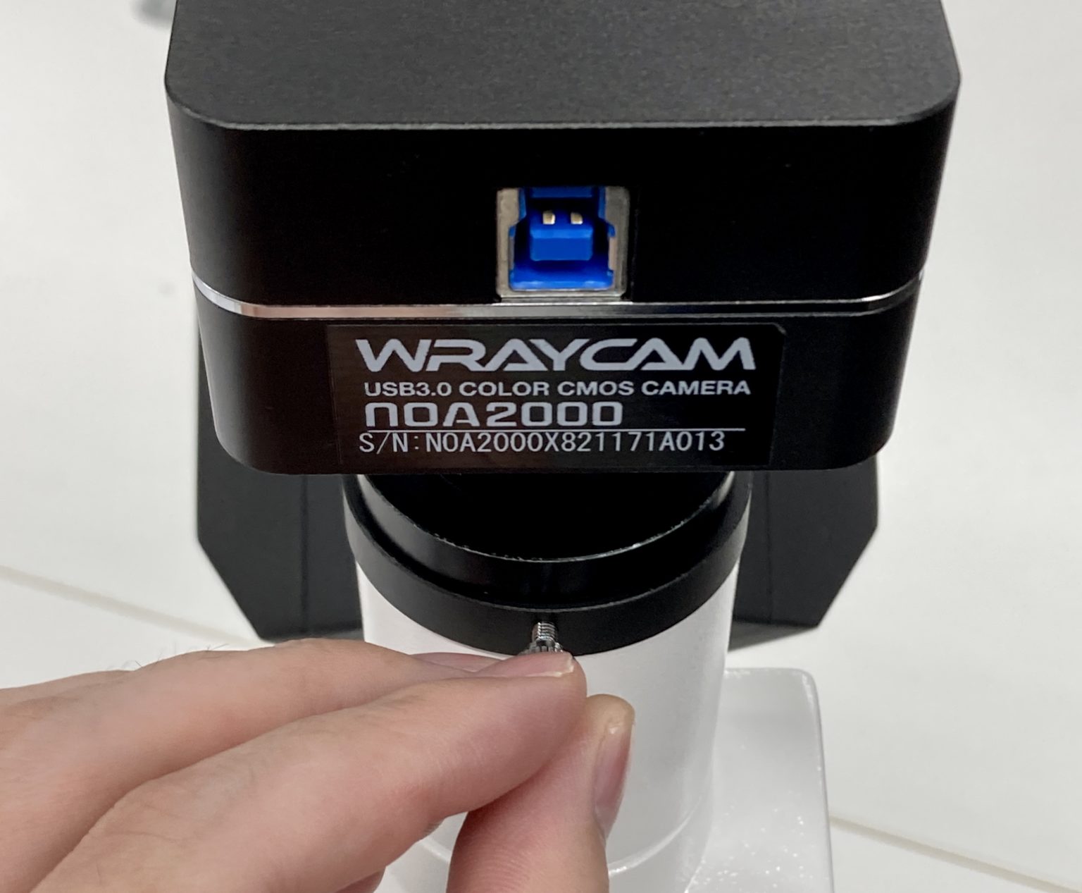 顕微鏡用カメラの接続・使用開始の手順 | WRAYMER顕微鏡 テクニカルサポート